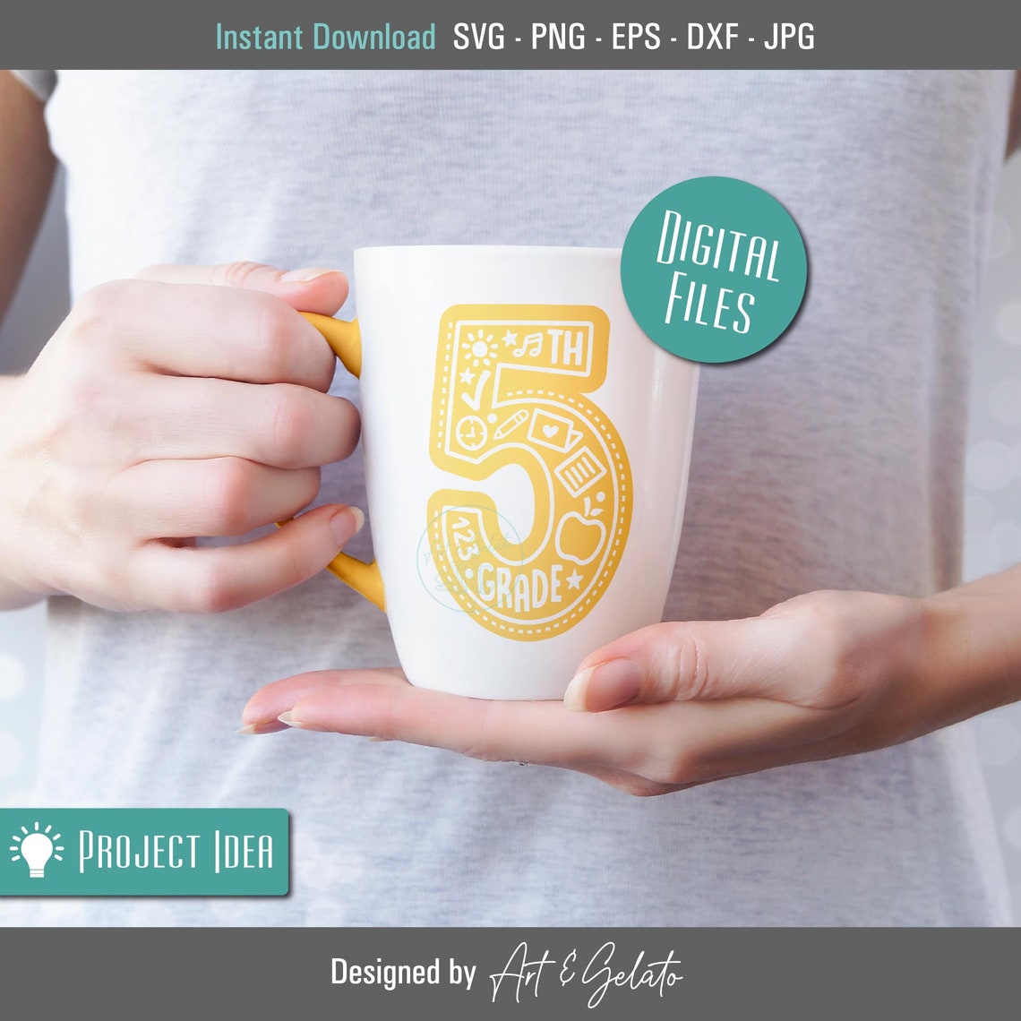 5th Grade SVG, Fifth Grade Svg, First Day of School Svg, Teacher Svg ...