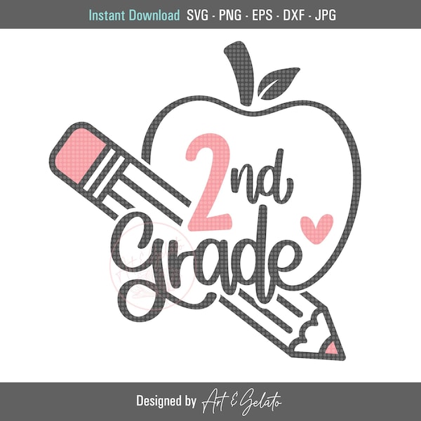 2nd Grade Shirt - Etsy