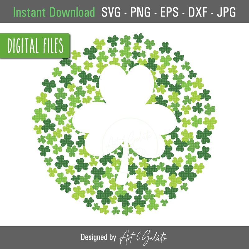 Shamrock Svg - Etsy