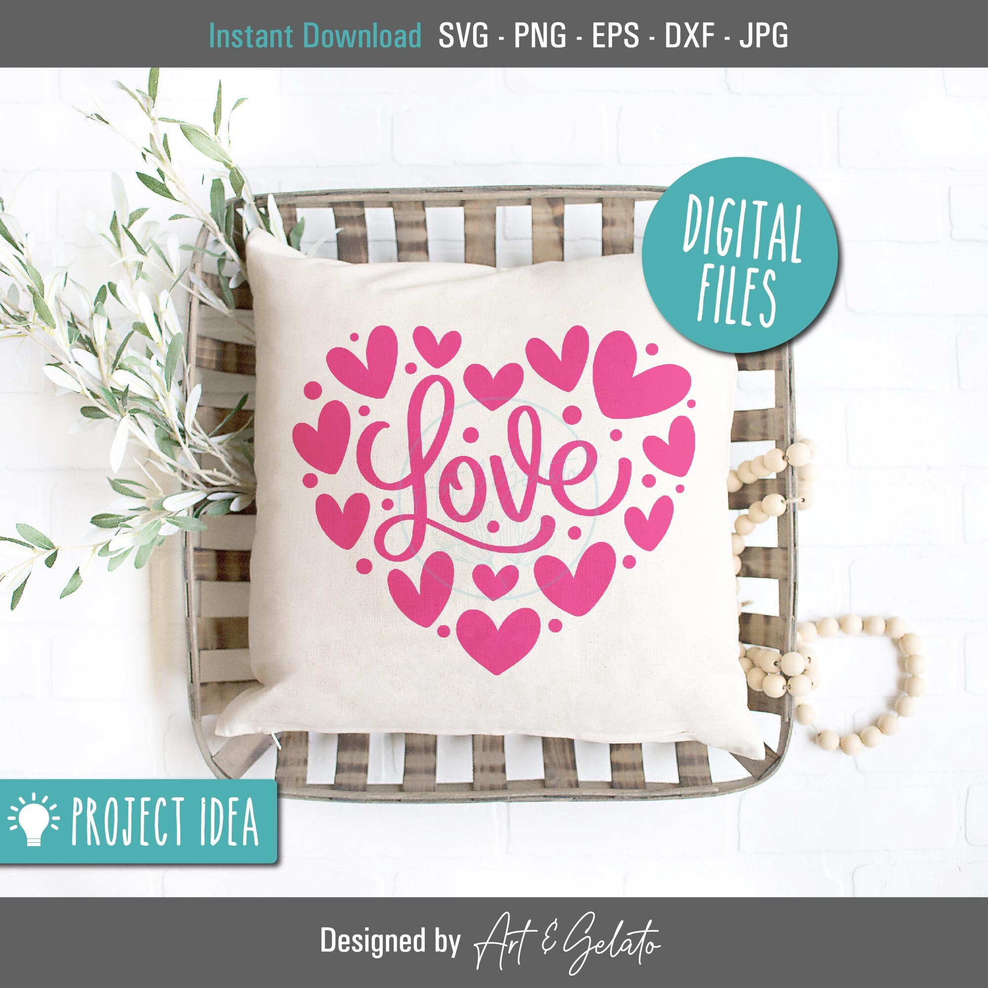 Love Heart SVG Happy Valentines Day SVG Valentines Day Svg - Etsy