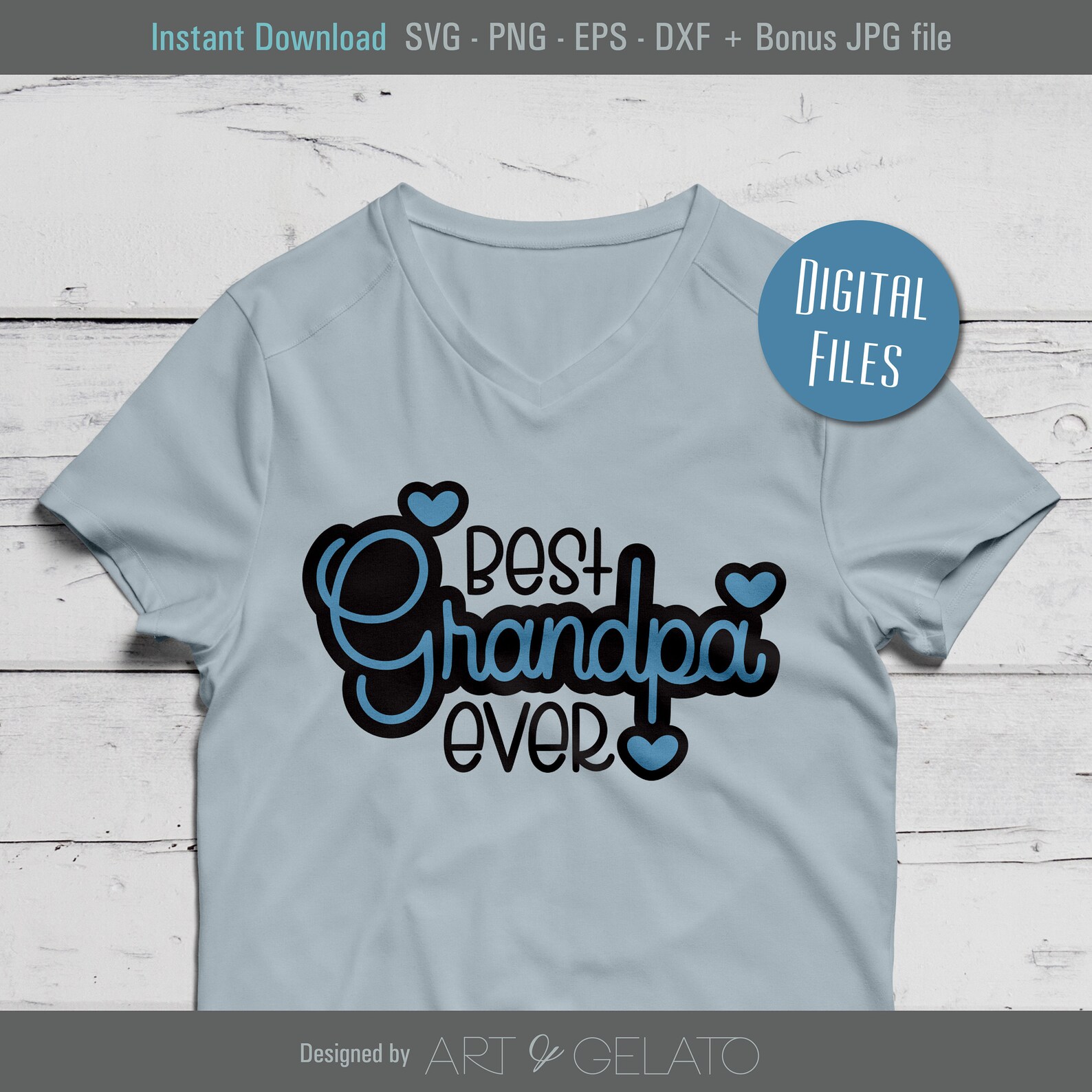 Best Grandpa Ever SVG, Best Grandpa Svg, Grandpa Svg, Happy Fathers Day ...