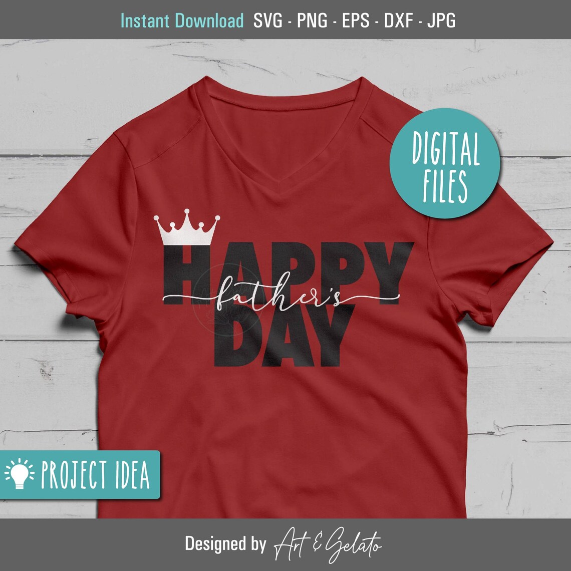 Happy Father's Day Crown SVG Fathers Day Svg Dad Day - Etsy