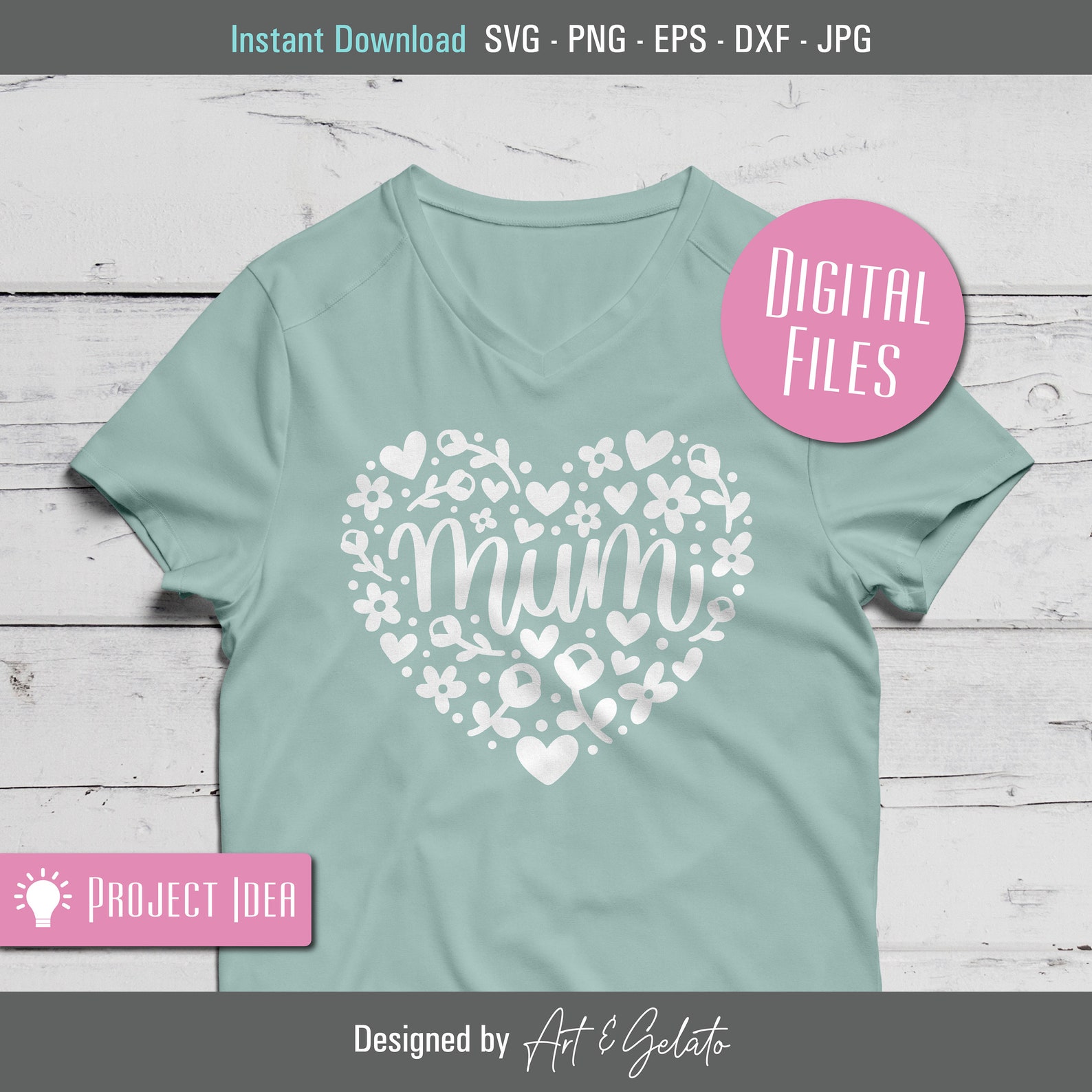 Mum Floral Heart Svg Mum Svg Mam Svg Mom Svg Mummy Svg | Etsy