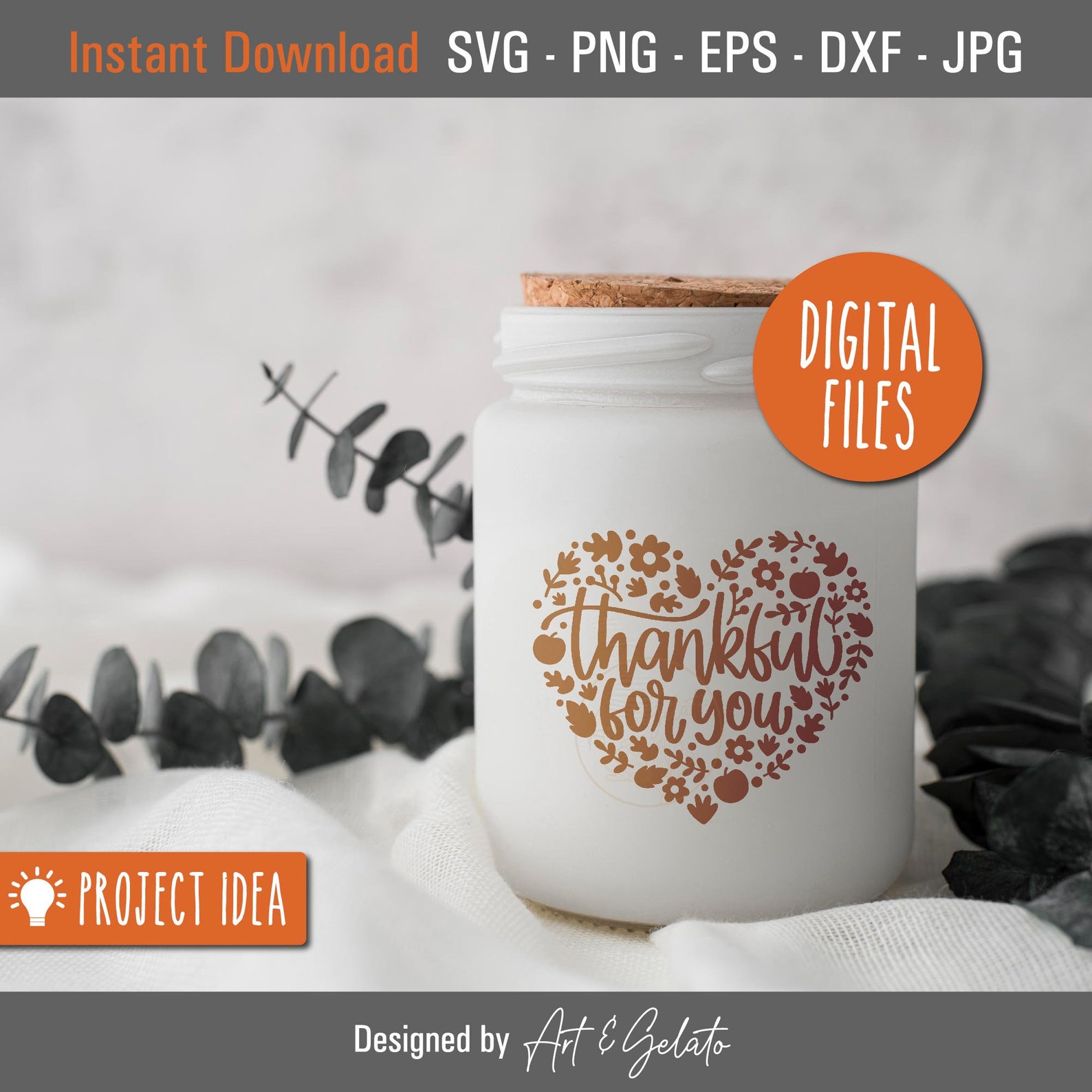 Thankful for You Heart SVG, Fall Pattern Heart SVG, Thankful for You ...
