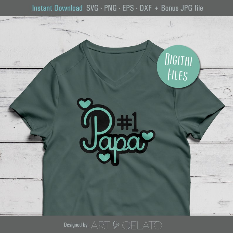 No1 PAPA SVG Papa Svg Happy Fathers Day Svg Fathers Day - Etsy