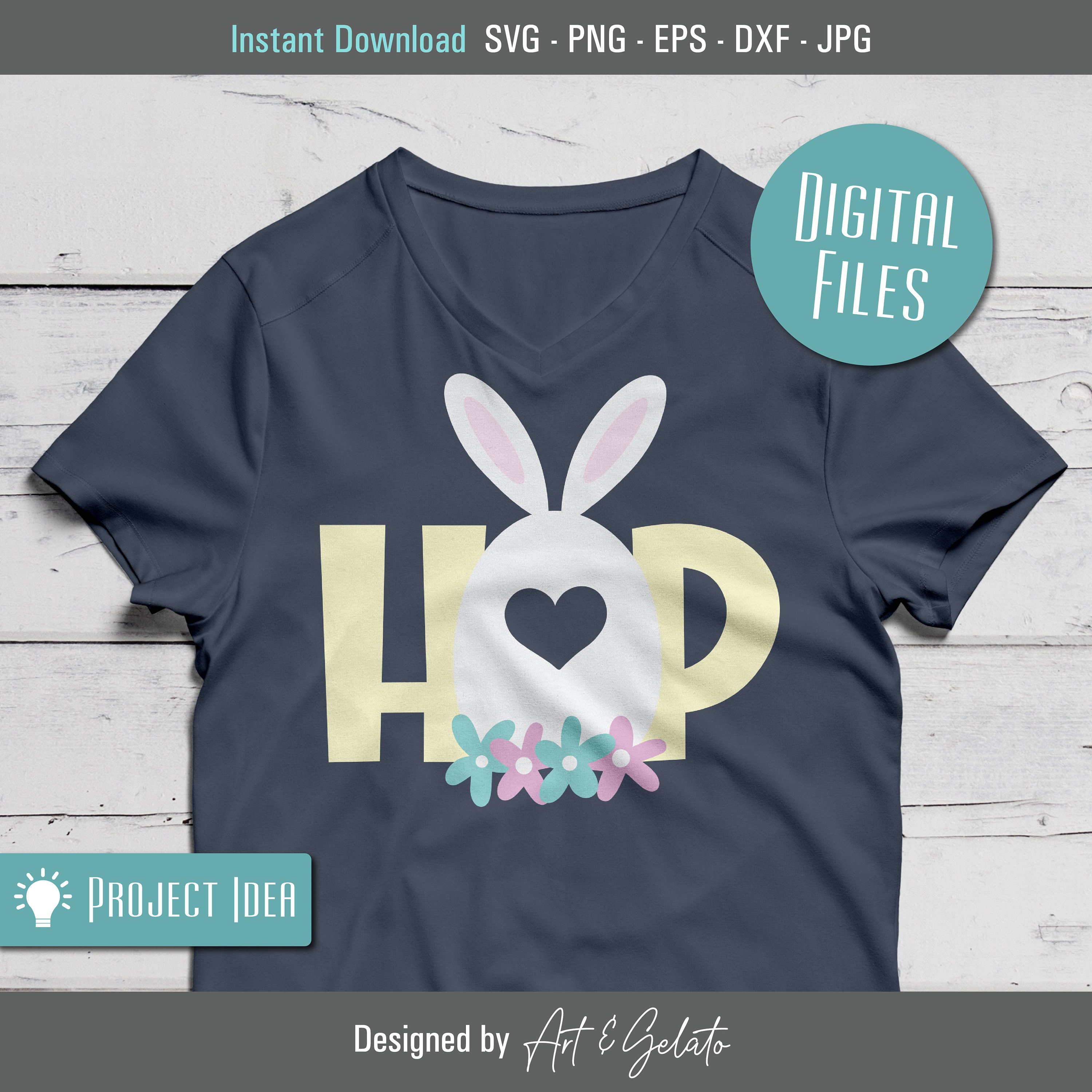 Hop SVG Bunny Hop SVG Easter Bunny Svg Easter Svg Happy | Etsy