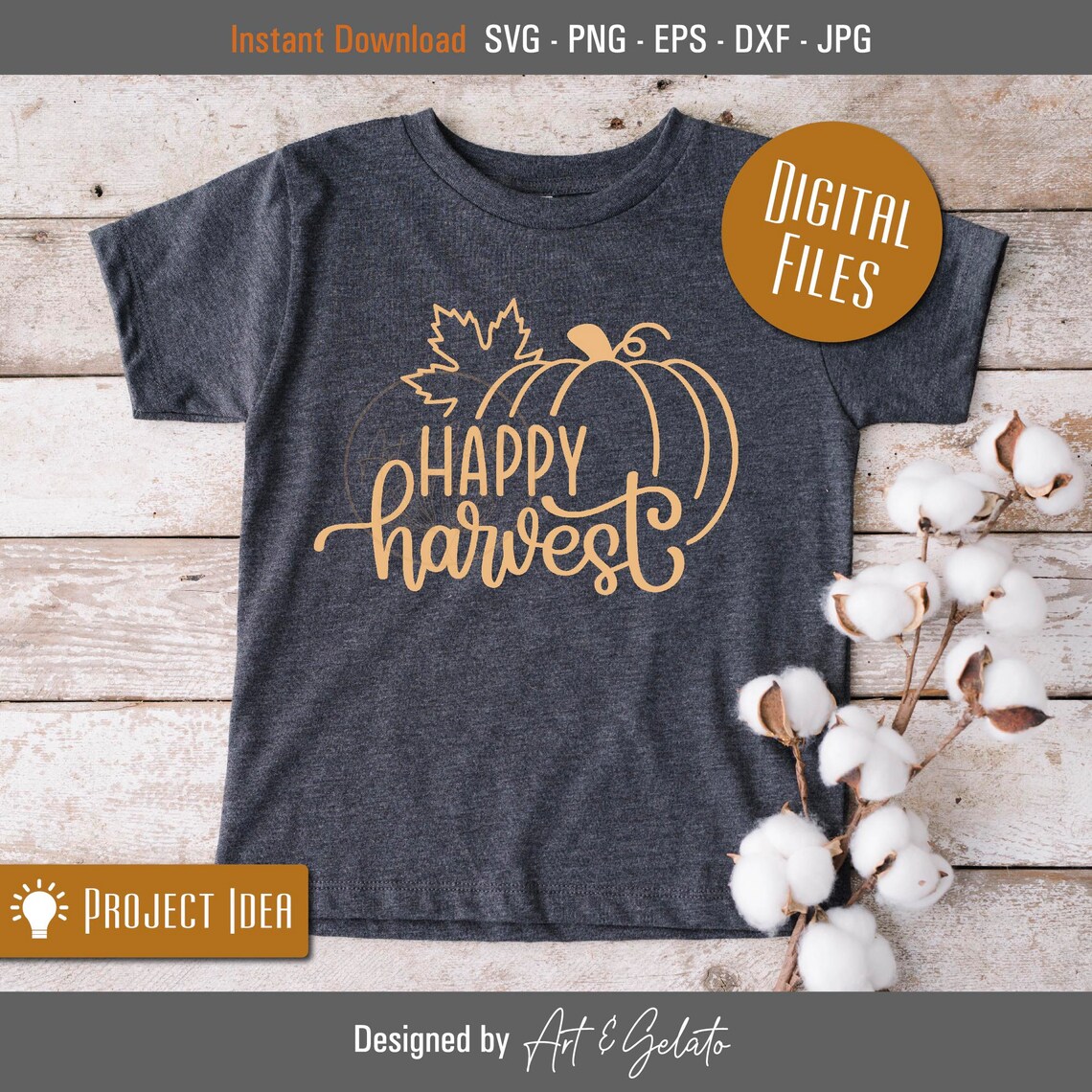 Happy Harvest SVG Harvest Svg Happy Thanksgiving Svg | Etsy