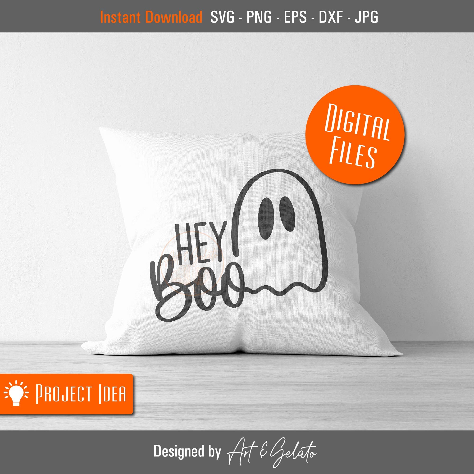 Hey Boo SVG Halloween SVG Ghost Shirt SVG Halloween Door - Etsy