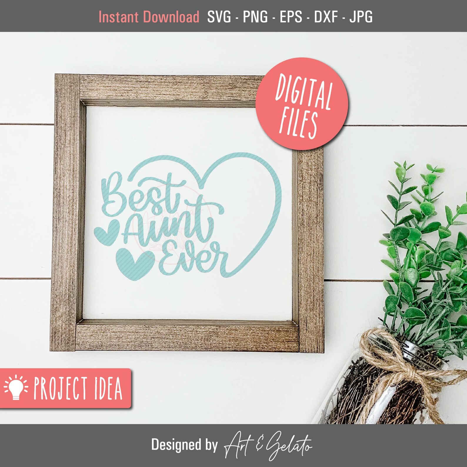 Best Aunt Ever Heart SVG, Aunt SVG, Best Aunt SVG, Aunt Love Svg ...
