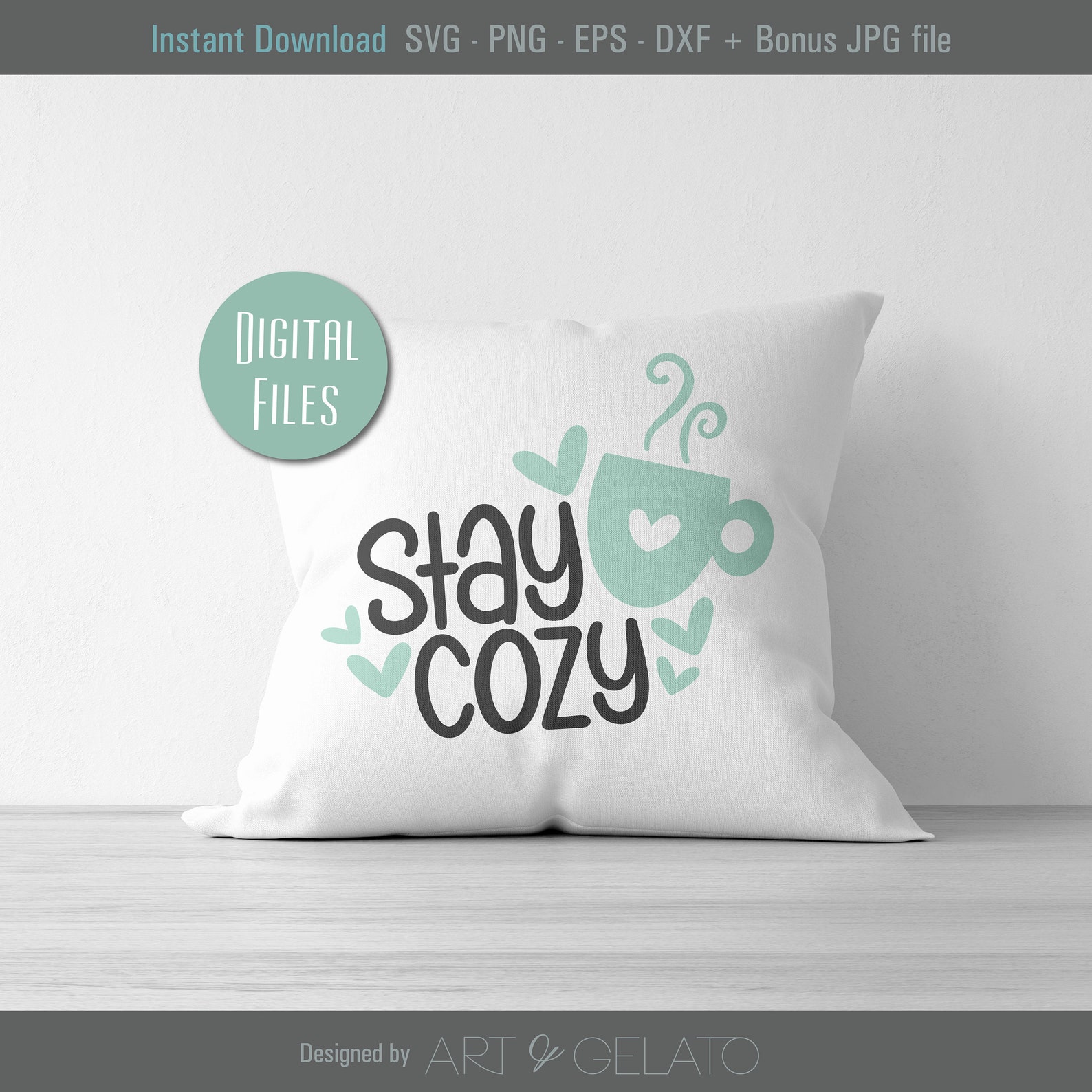 Stay Cozy SVG File Cozy Svg Fall Svg Winter Svg Sweater - Etsy
