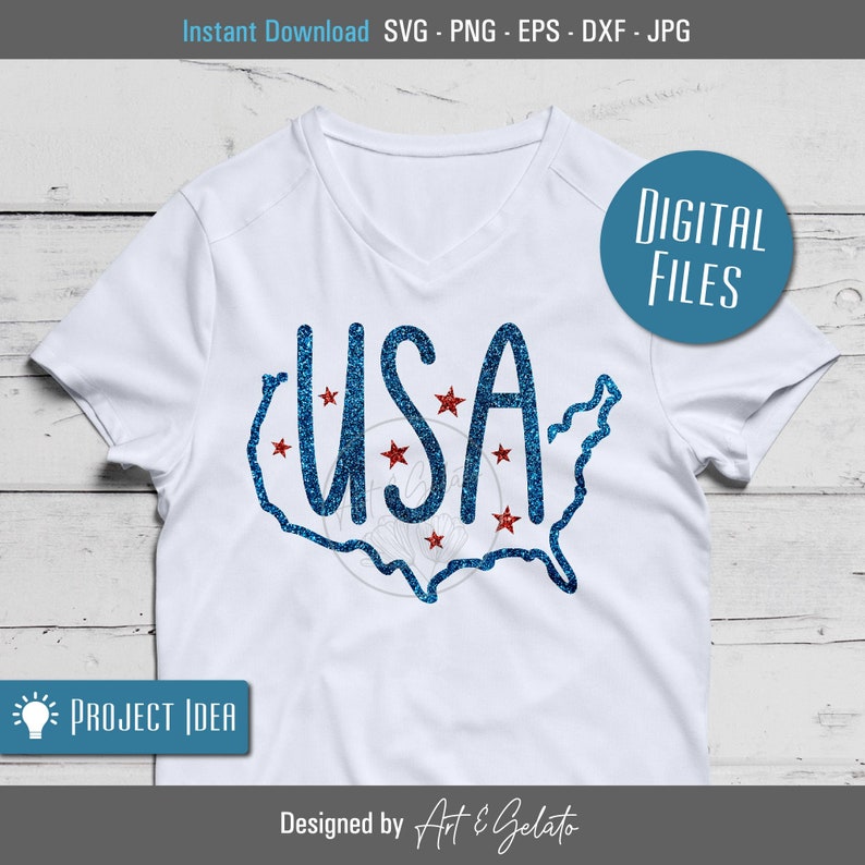 USA Svg, 4th of July Svg, America Svg, USA Shirt Svg, US Map Svg ...