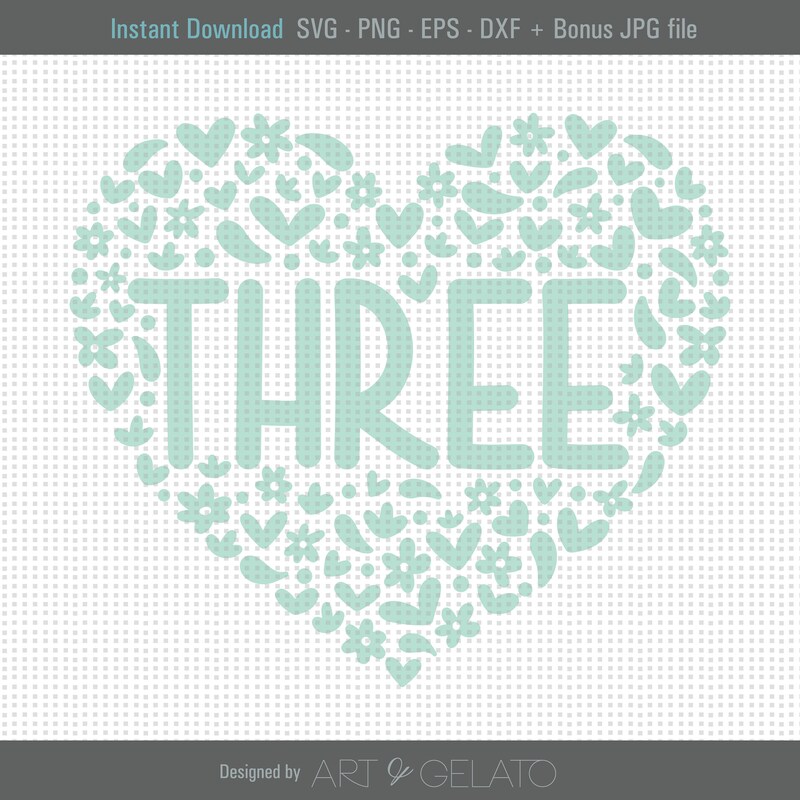 Three Esta Svg - Etsy