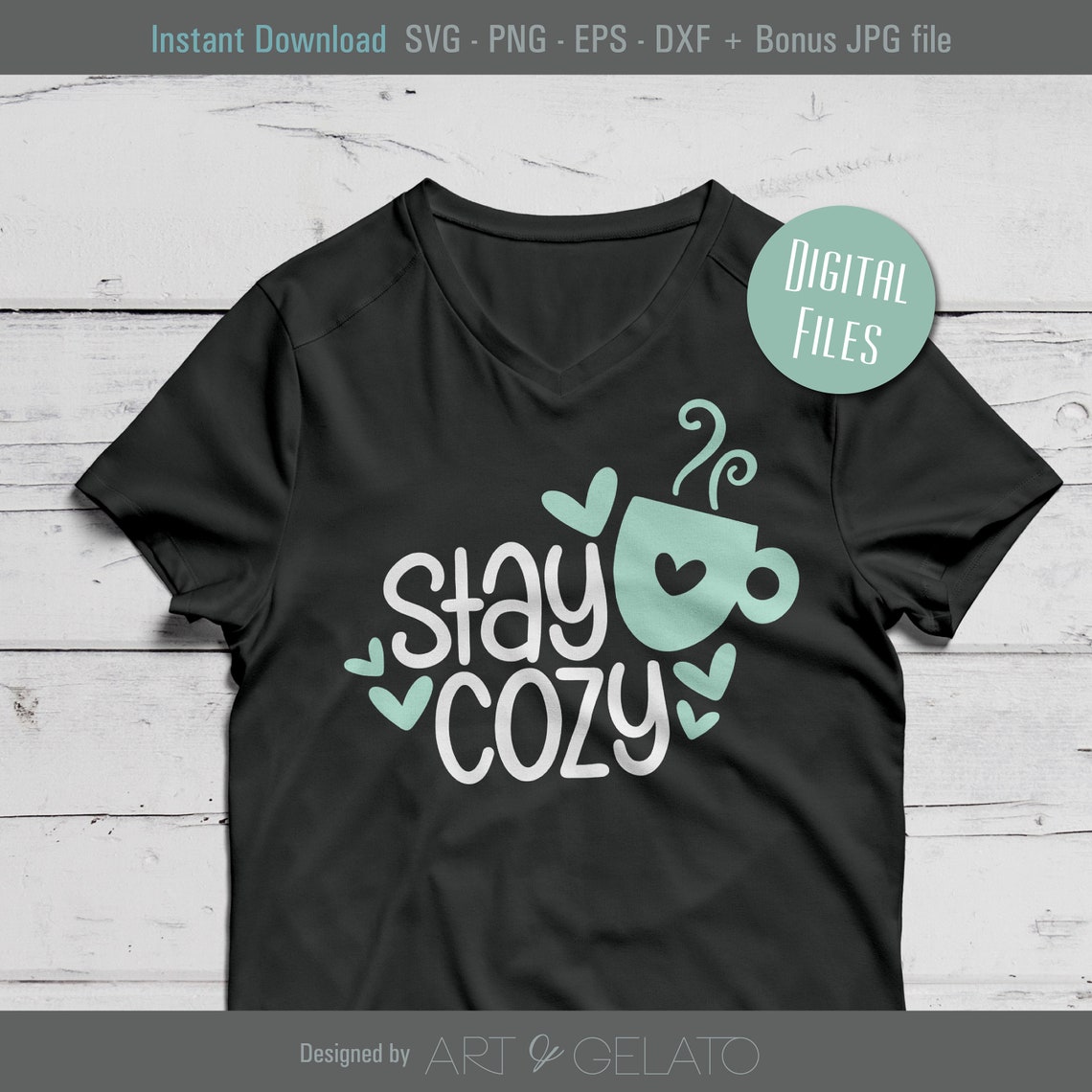 Stay Cozy SVG File Cozy Svg Fall Svg Winter Svg Sweater - Etsy