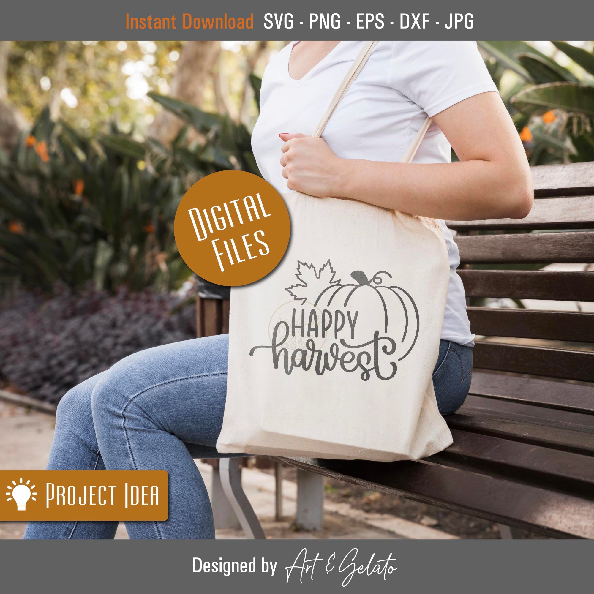 Happy Harvest SVG Harvest Svg Happy Thanksgiving Svg | Etsy