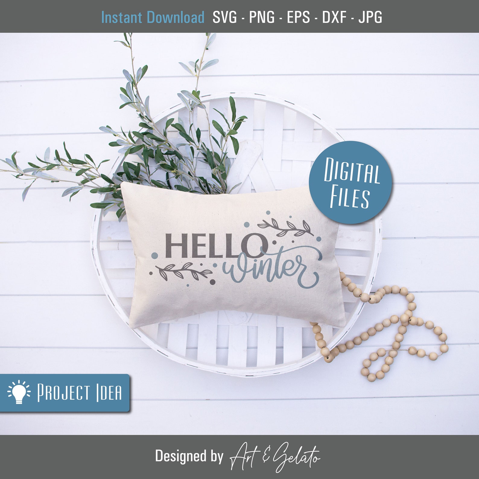 Hello Winter SVG Winter Svg Winter Sign SVG Winter Decor - Etsy