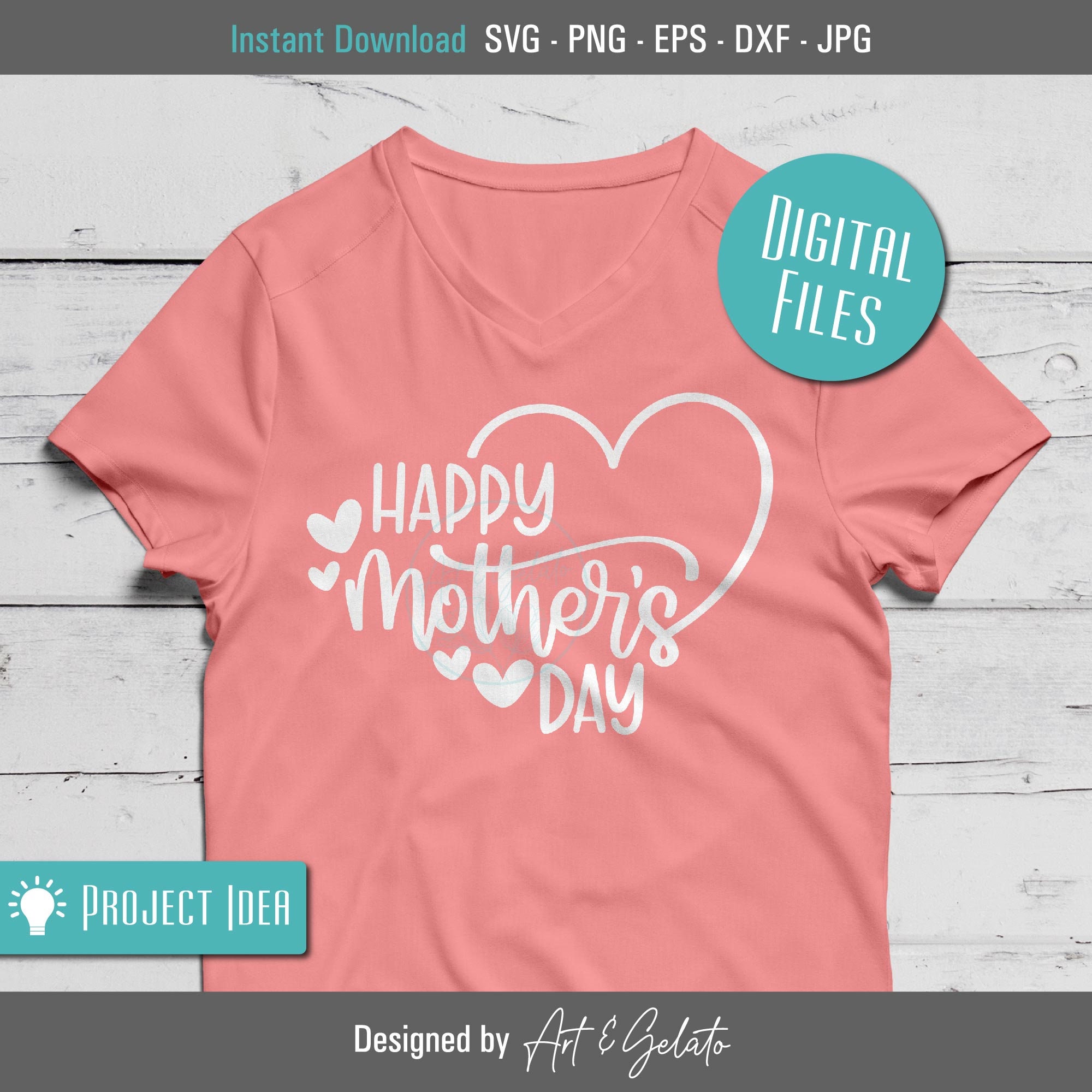 Happy Mother's Day SVG Mothers Day Heart Svg Mothers - Etsy