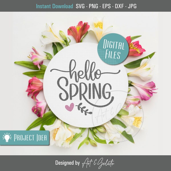 Spring Welcome Sign Svg - Etsy