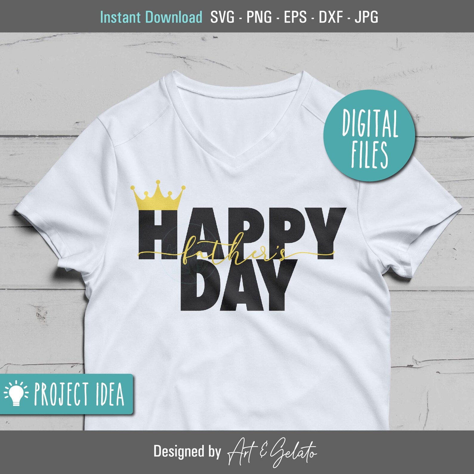 Happy Father's Day Crown SVG Fathers Day Svg Dad Day - Etsy