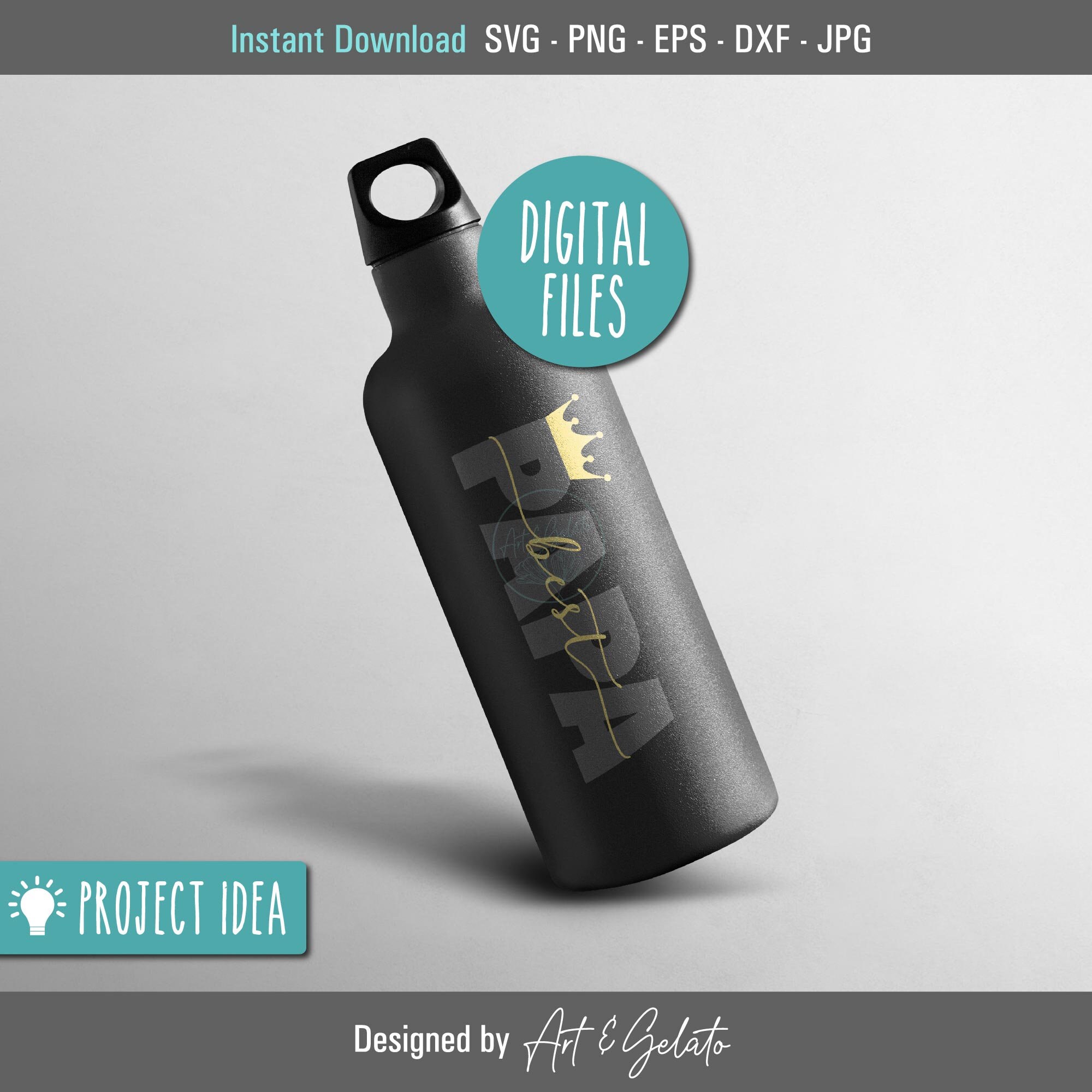 Mejor Papa Crown SVG Feliz Día del Padre SVG Día del Padre - Etsy México