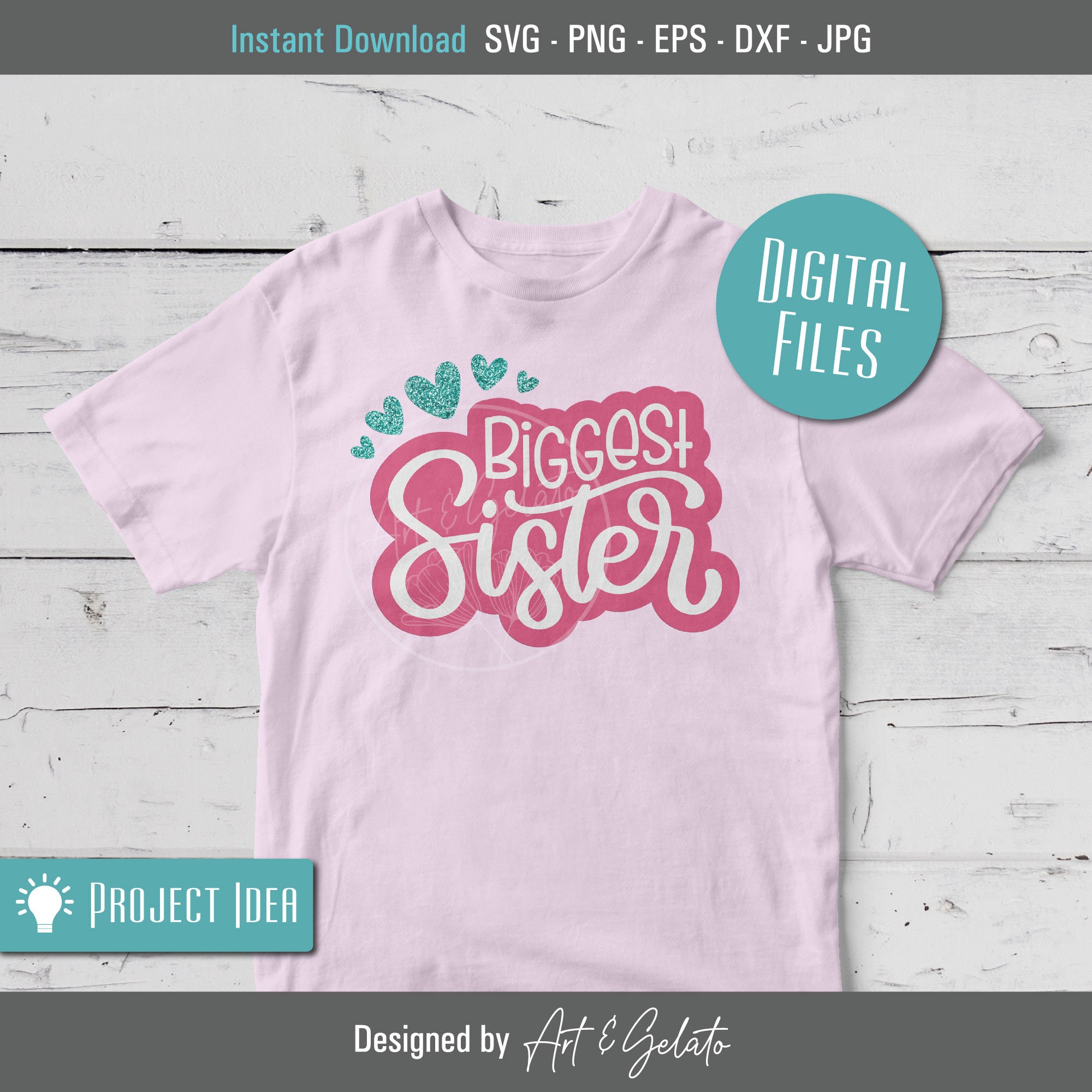 Hermana mayor Svg Hermana Mayor Svg Hermana Svg Baby Shower - Etsy España