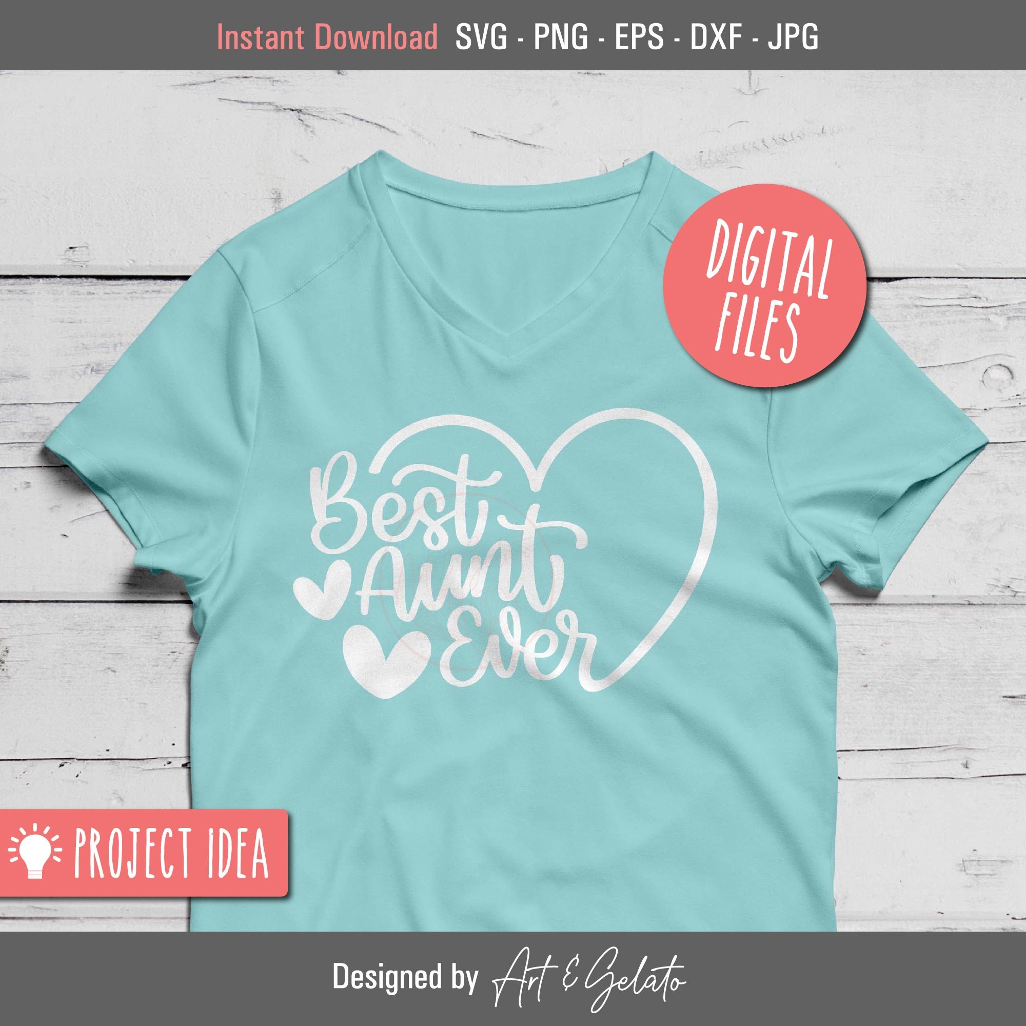Best Aunt Ever Heart SVG, Aunt SVG, Best Aunt SVG, Aunt Love Svg ...