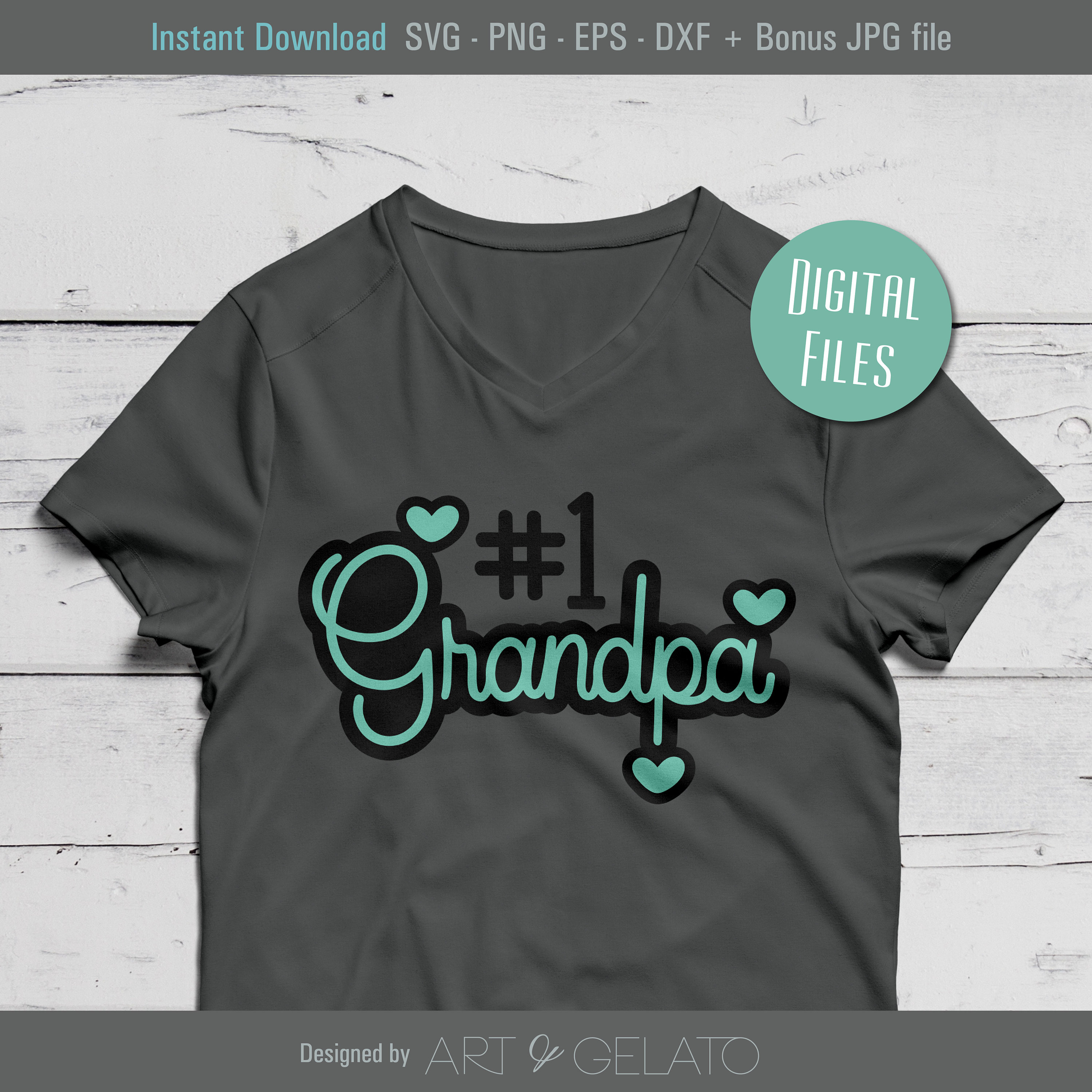 No1 Grandpa SVG Grandpa Svg Best Grandpa Ever Svg Happy | Etsy