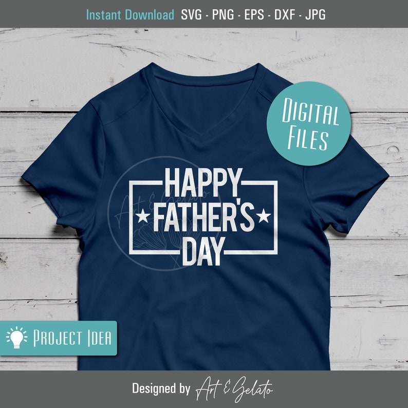 Happy Father's Day SVG Fathers Day Svg Dad Day Svg | Etsy
