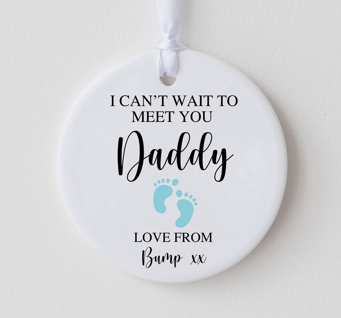 Daddy Gift From Bump, Personalised Daddy Present, to My Daddy From Bump ...