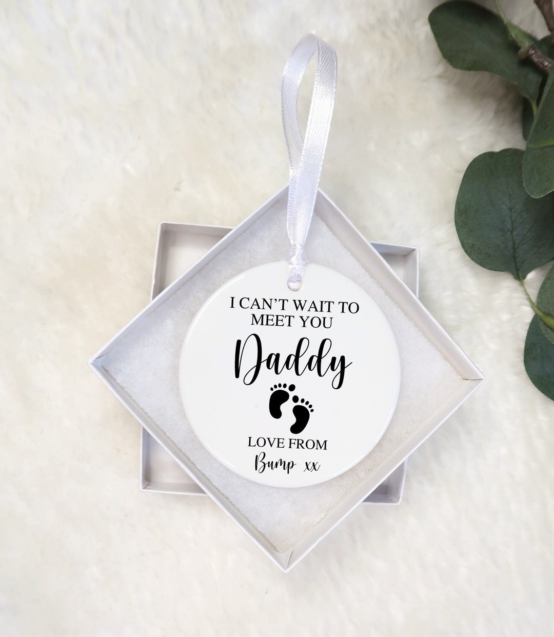 Daddy Gift From Bump, Personalised Daddy Present, to My Daddy From Bump ...