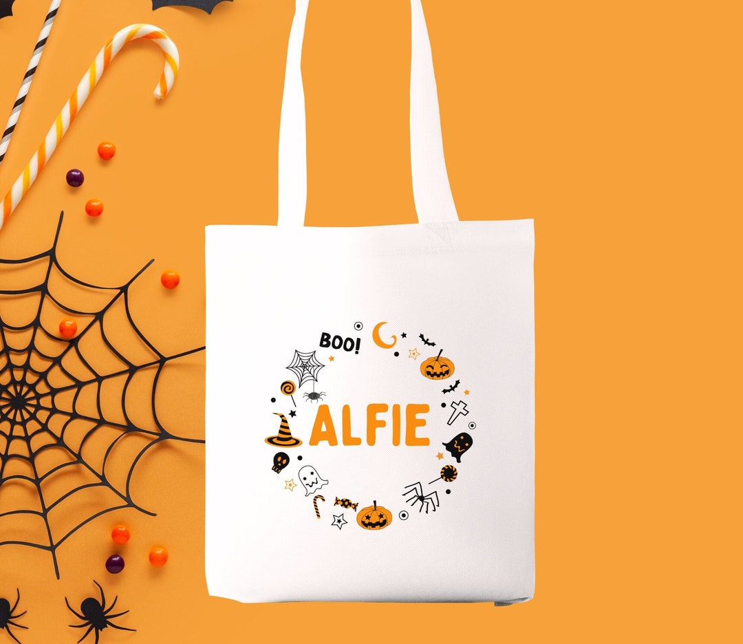 Personalised Trick Or Treat Halloween Bag Kids Halloween Etsy personalised-trick-or-treat-halloween-bag-kids-halloween-etsy