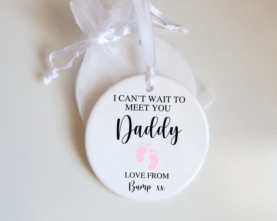 Daddy Gift From Bump, Personalised Daddy Present, to My Daddy From Bump ...