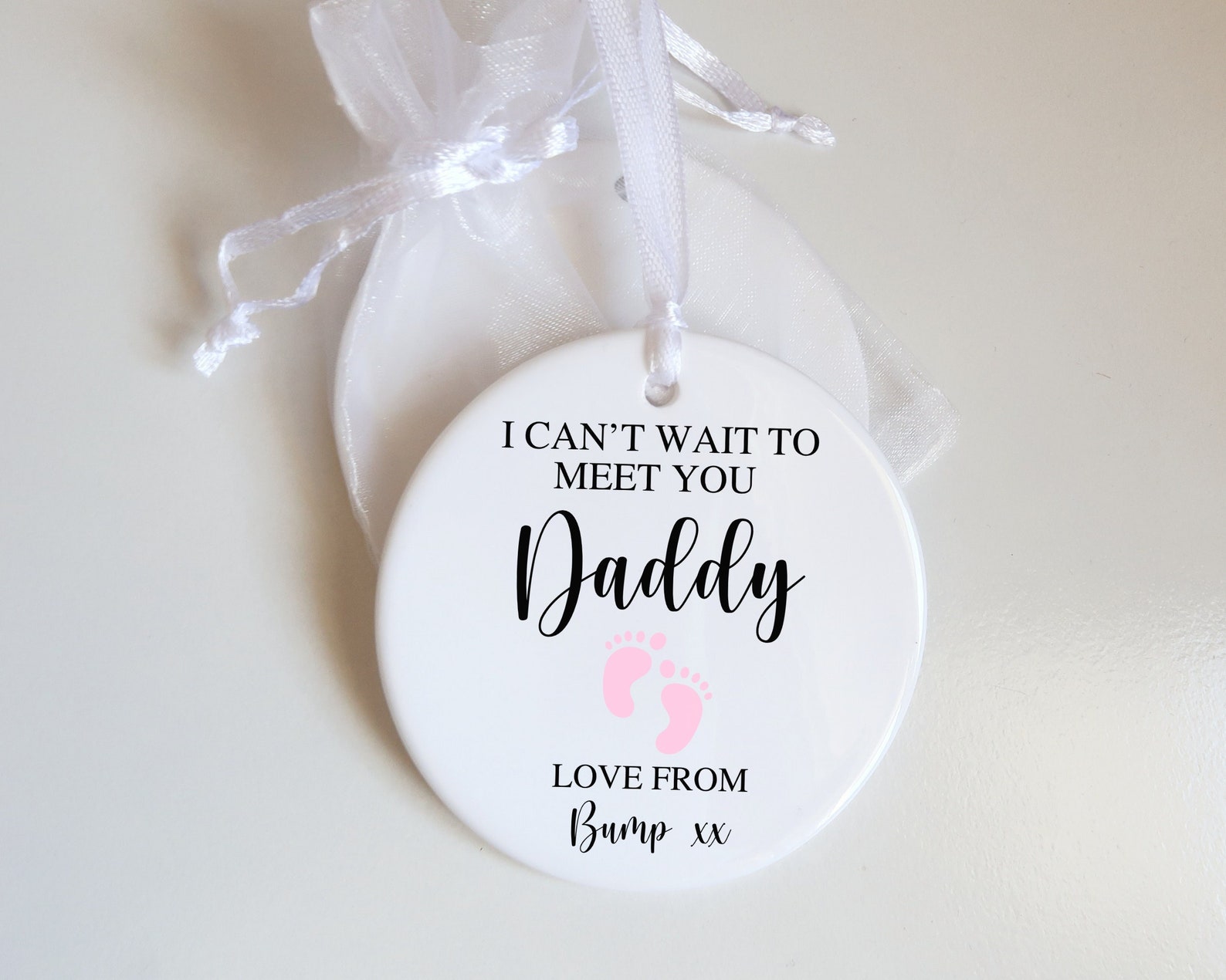 Daddy Gift From Bump, Personalised Daddy Present, to My Daddy From Bump ...