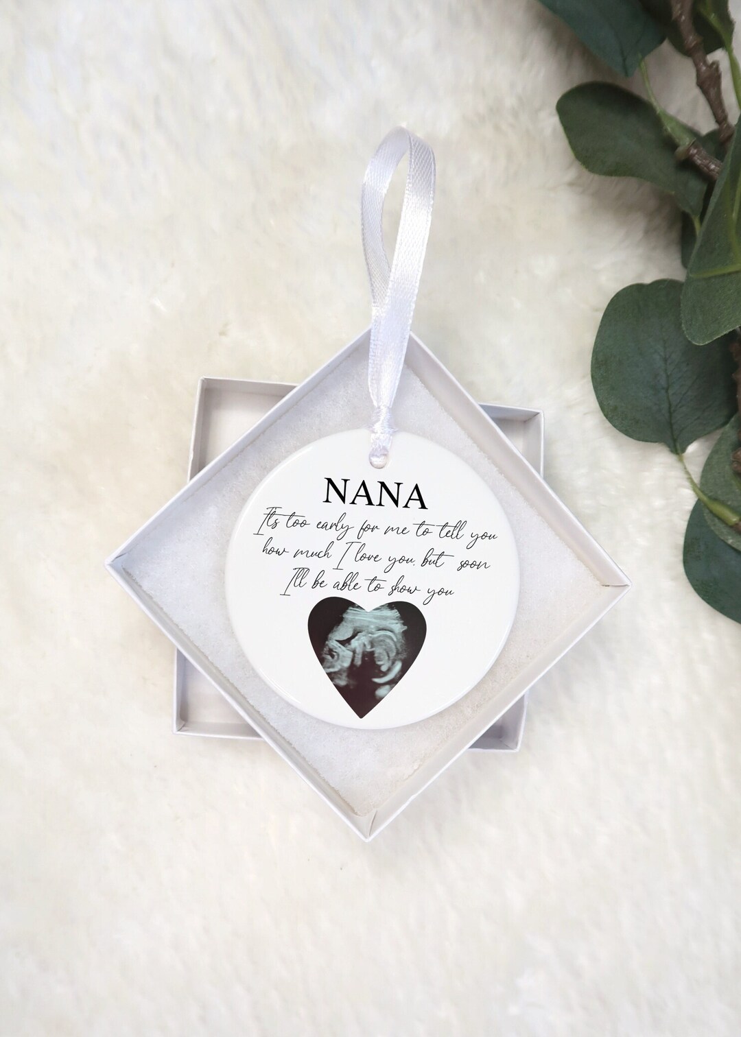 Nana to Be Gift, to Nanny From Bump, Grandparent to Be Gift, Nana Gift ...