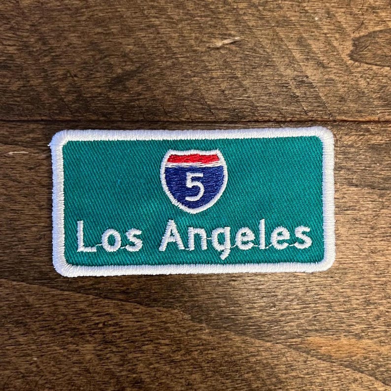 Personalized Interstate Sign Patch - Etsy