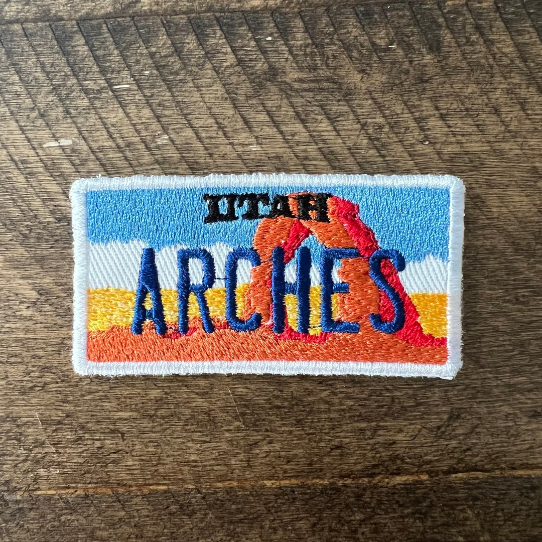 Personalized Utah License Plate Patch - Etsy