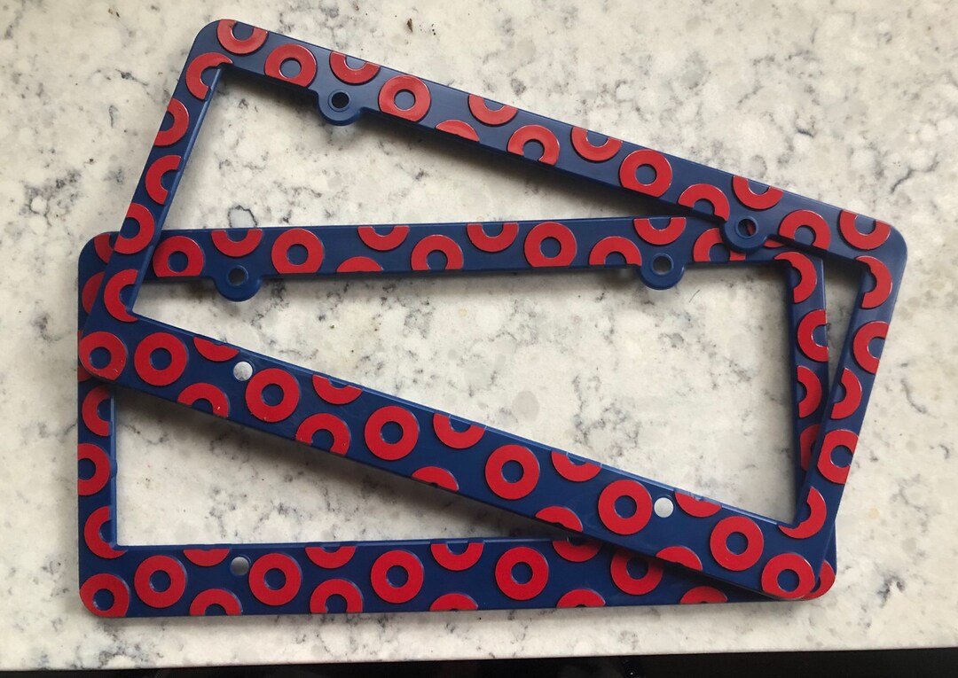 The Big Red 2.0 Pack - 2 of Our Phish-inspired License Plate Frames ...