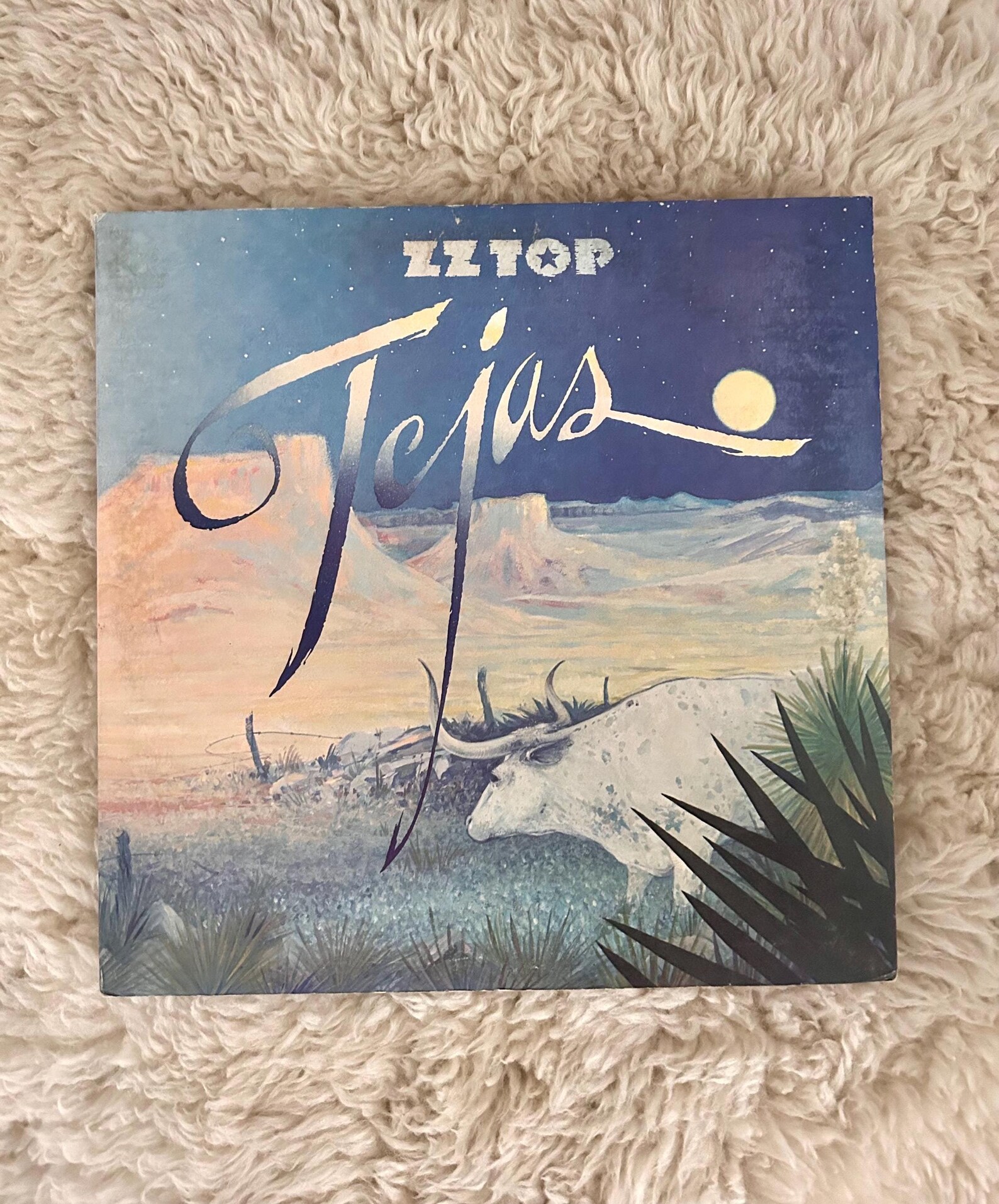 ZZ Top-tejas Vinyl Album-ps 680 - Etsy
