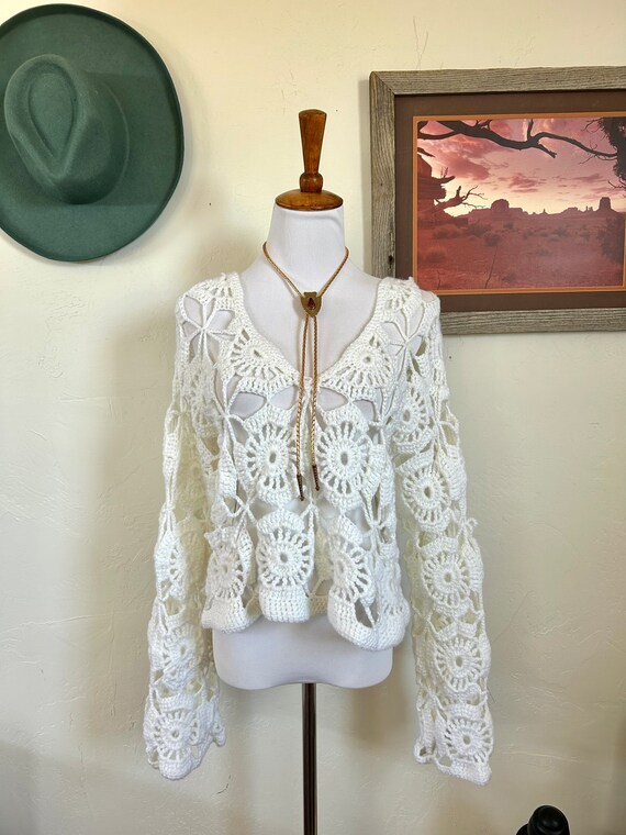 Vintage Crochet Top Gem