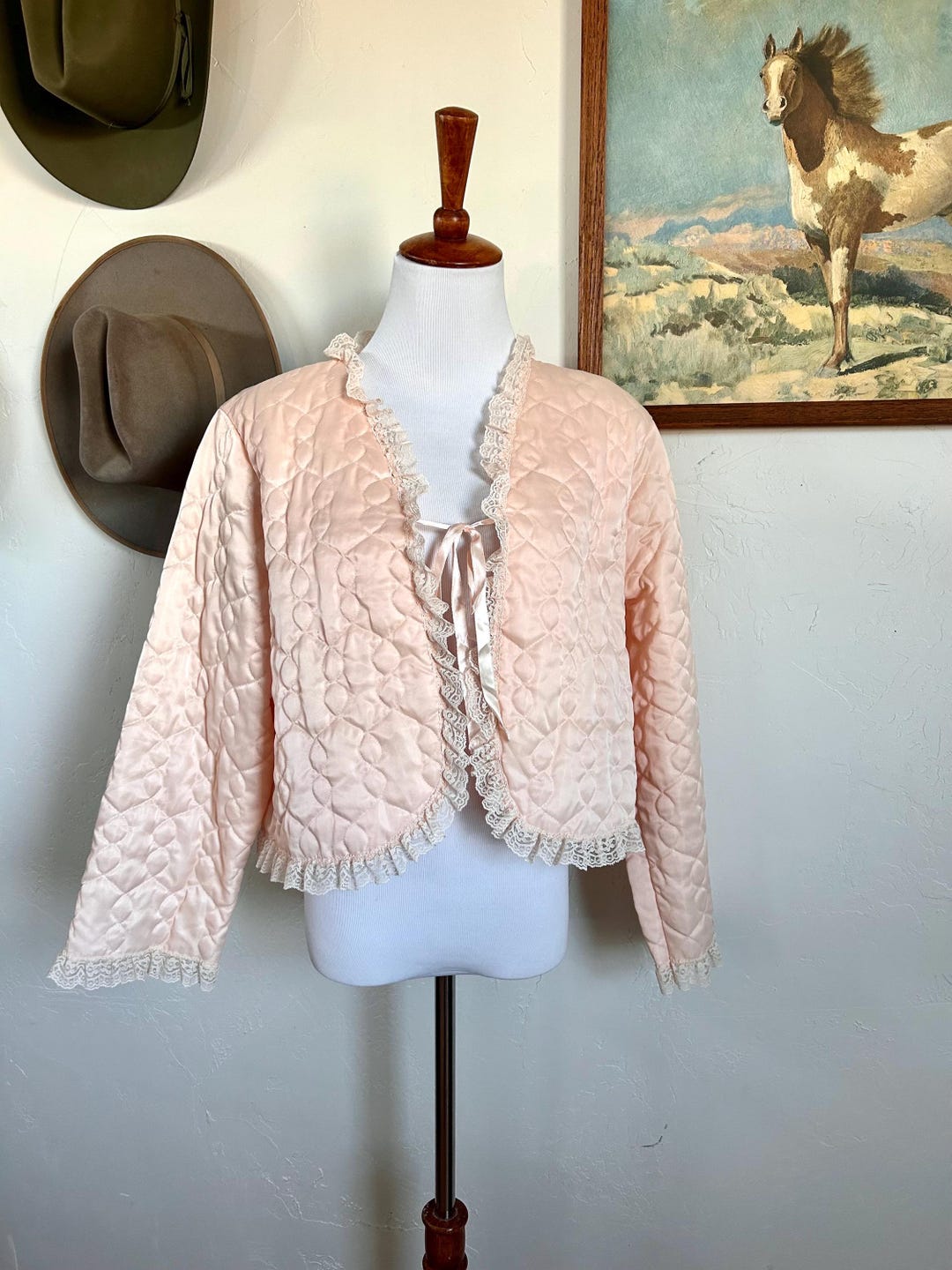 Vintage Avon Quilted House Jacket - Etsy