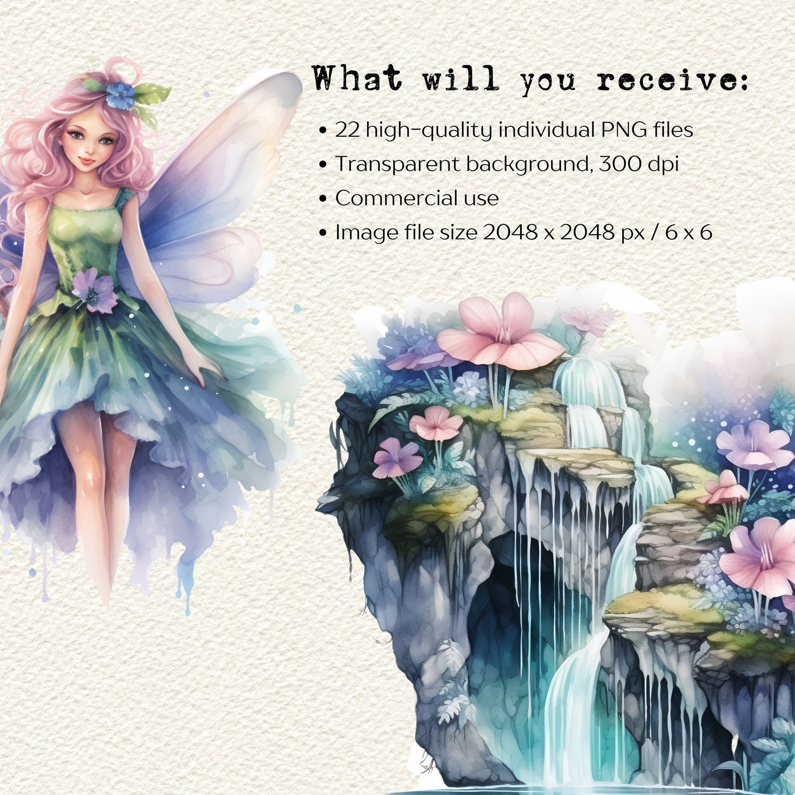Fairy Forest Clipart, Magical Forest PNG, Magic Fairies Forest Clipart ...