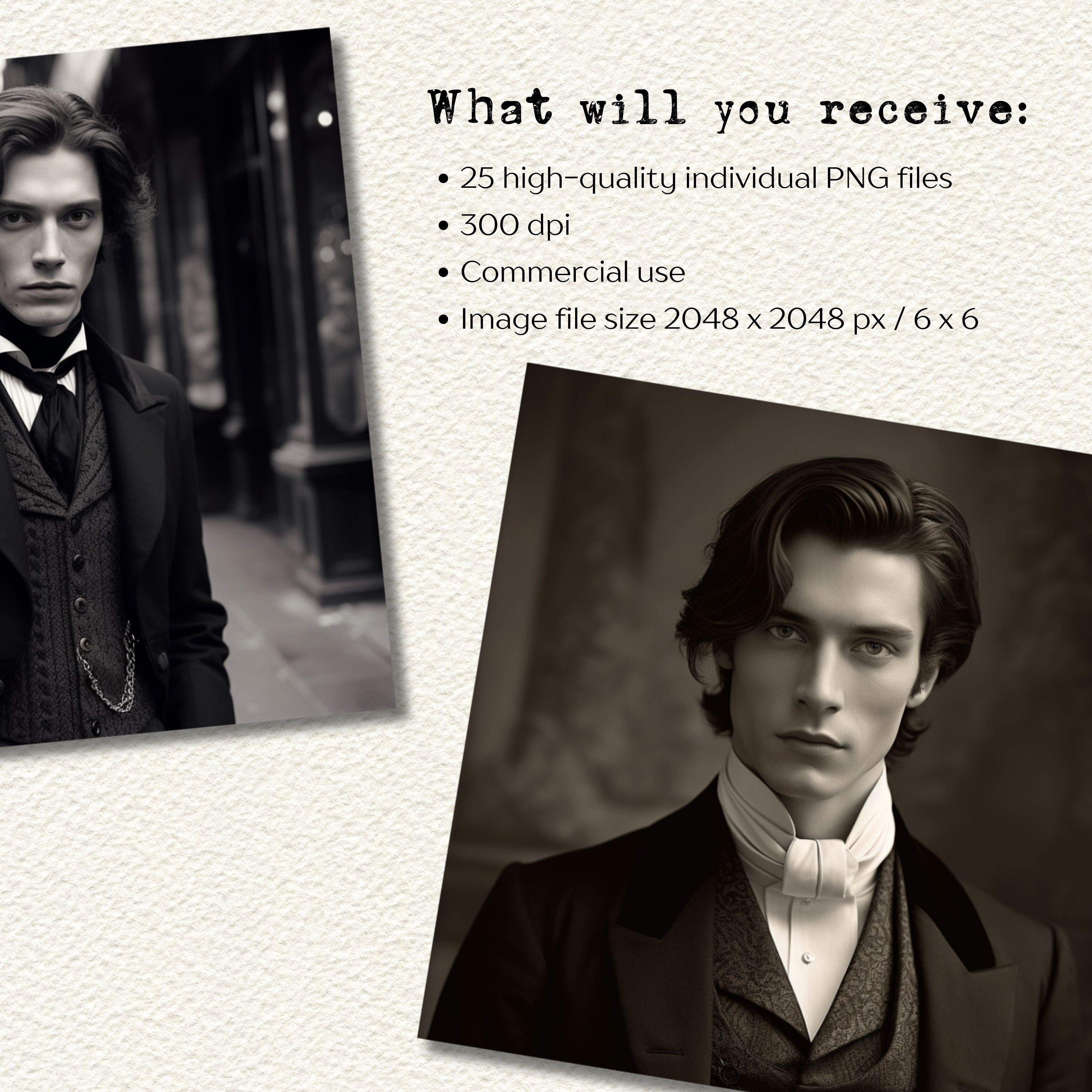 Dorian Gray Clipart, Victorian Men Clipart, Old Photographs PNG, Vintage Ephemera, Victorian ...