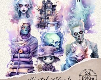 Zombie Couple Clipart Vector Graphic Svg Png Jpg Eps Scary - Etsy