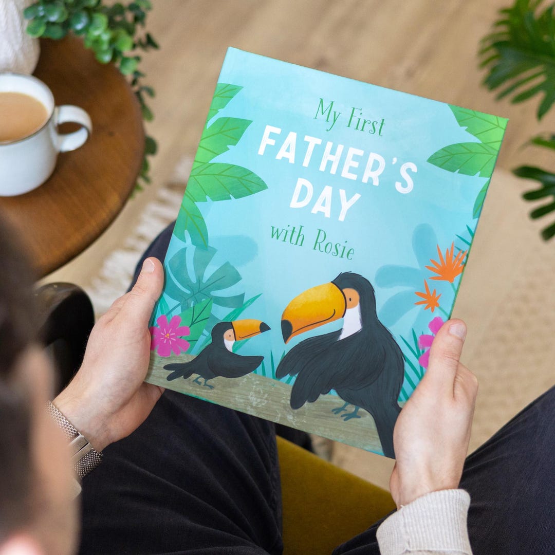 Personalised My First Father's Day Gift Book | Name Children's Story ...