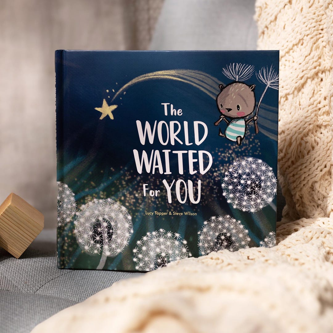 Newborn Baby Book | Rainbow Baby Gift for New Mum | the World Waited ...