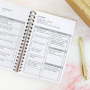 Personalised 2025 Diary & Notebook | Name | Light Blue | Journal | Gift ...