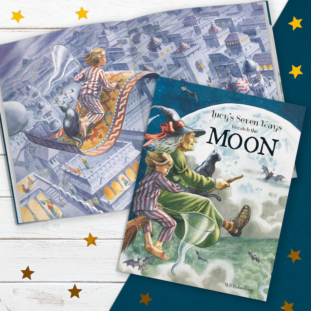 Personalised Seven Ways to Catch the Moon Picture Book A Fantasy ...
