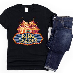 Ring Leader Shirt, Circus Themed Party, Circus Shirts, Circus Birthday ...