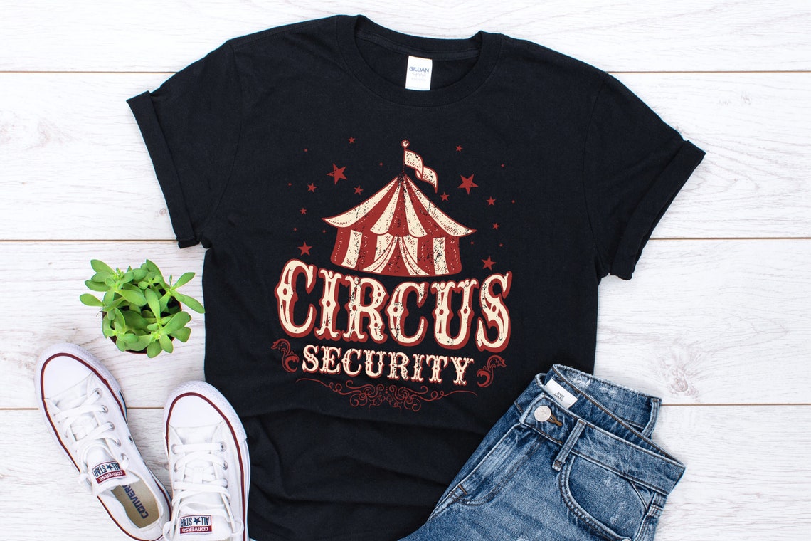 Circus Security Shirt Circus Themed Party Circus Clothes - Etsy