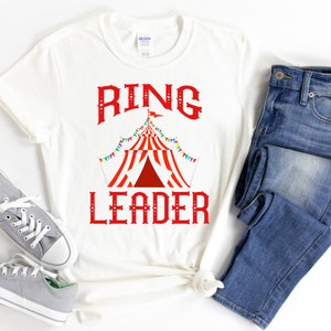 Ring Leader Shirt, Circus Themed Party, Circus Shirts, Circus Birthday ...