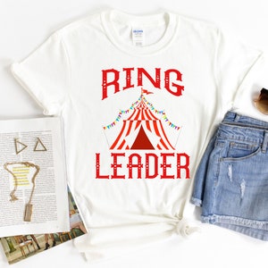 Ring Leader Shirt, Circus Themed Party, Circus Shirts, Circus Birthday ...